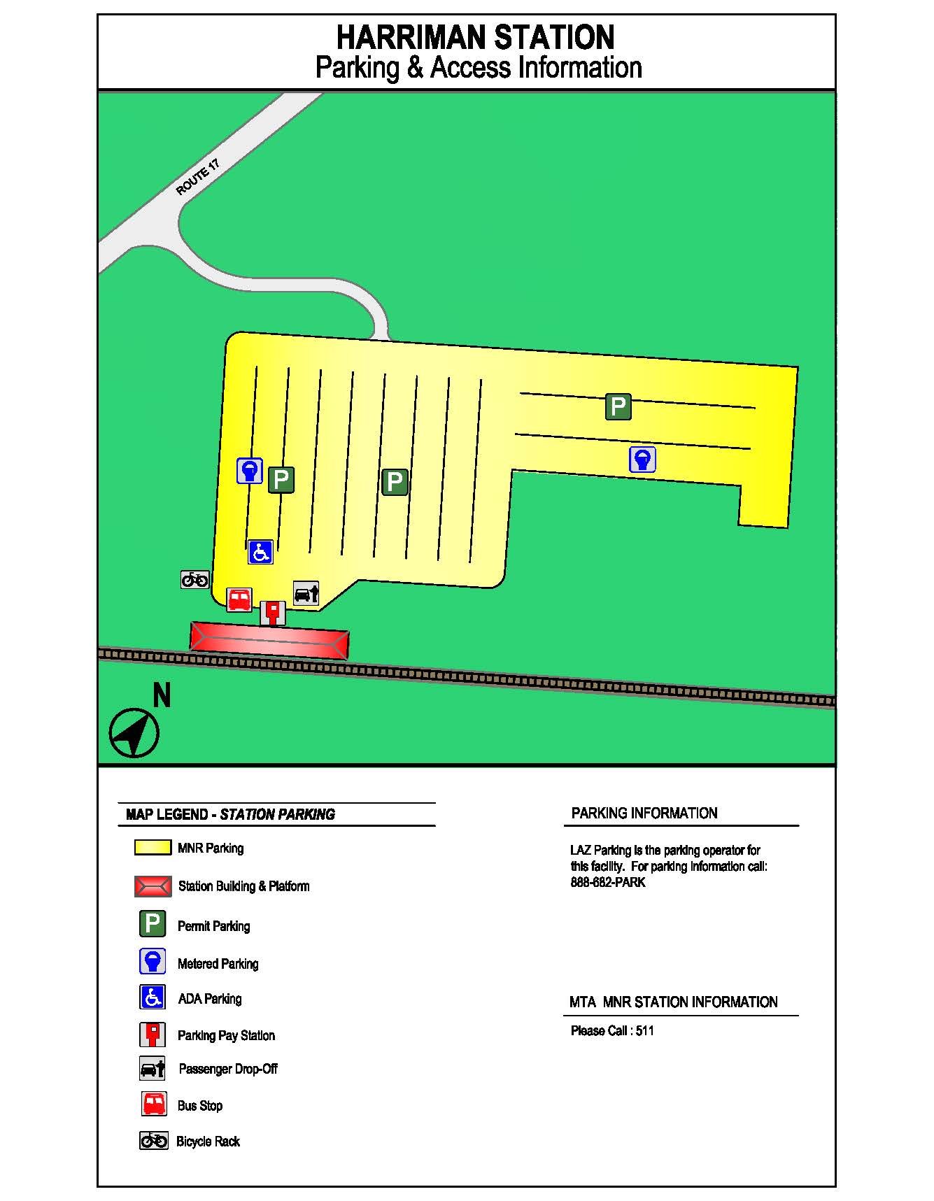 Harriman Metro-North Railroad Station