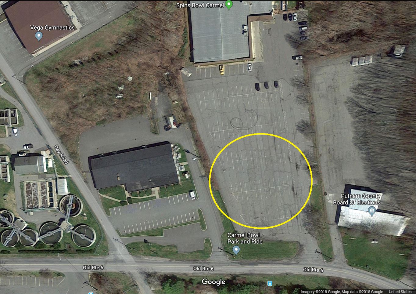 (TERMINATING MARCH 31 2025) Spins Bowl (Carmel Bowl) Park & Ride